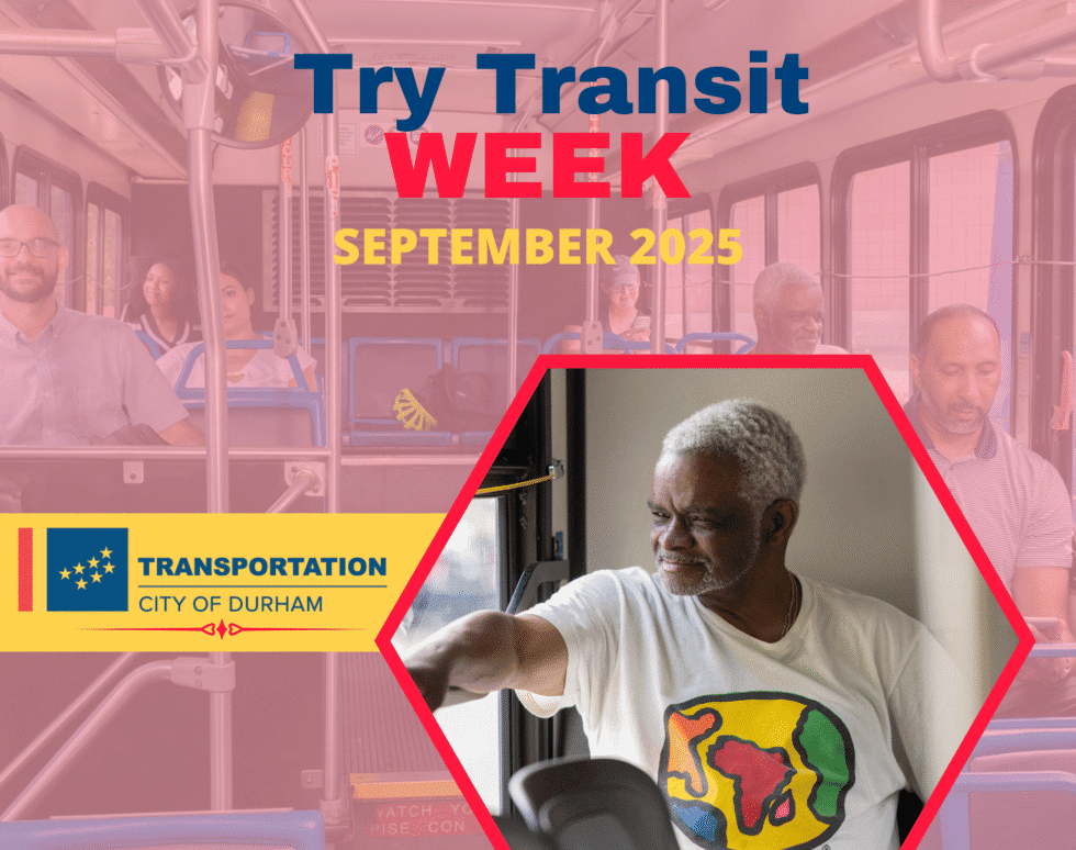 Try Transit Week 2025 - Way To Go Durham